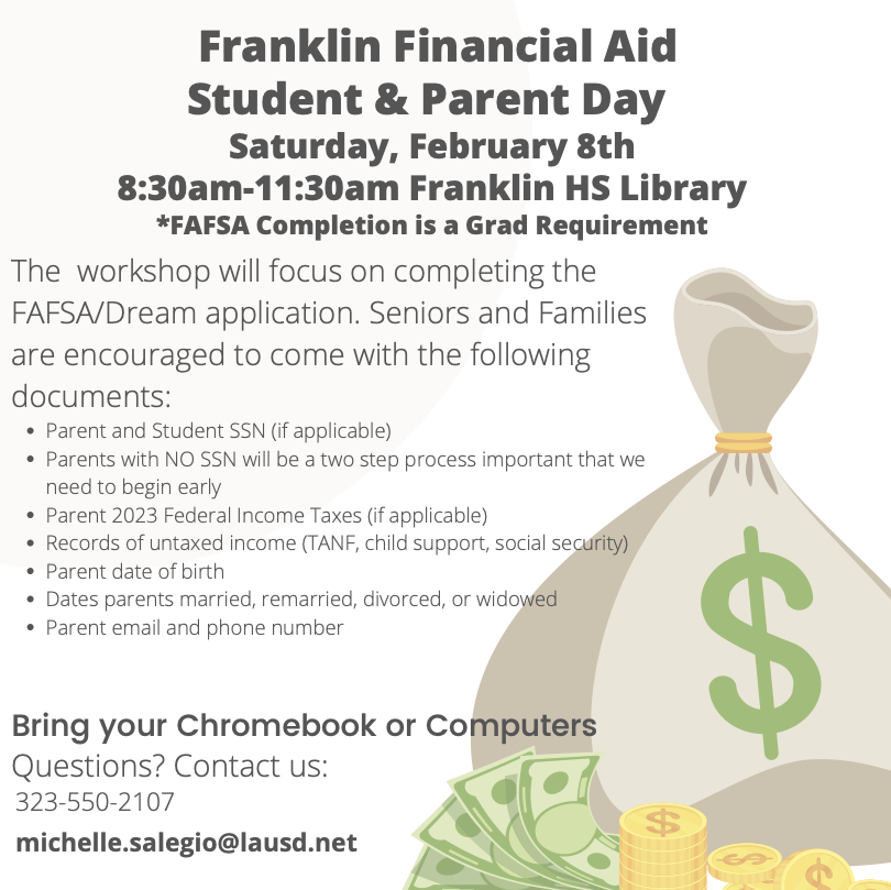 Financial Aid – College & Career Center – Franklin Middle School & High ...