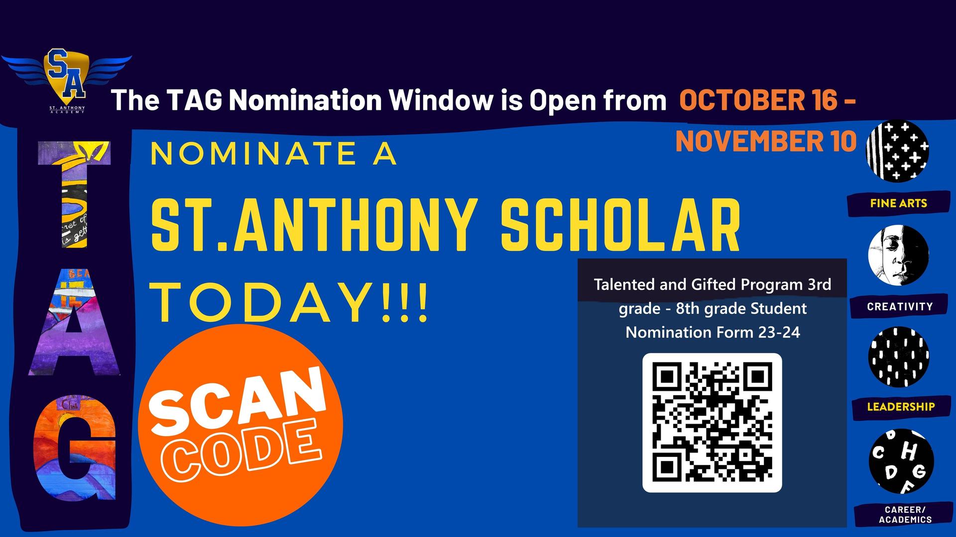 Talented & Gifted Education (TAG) - Talented & Gifted (TAG) - St ...