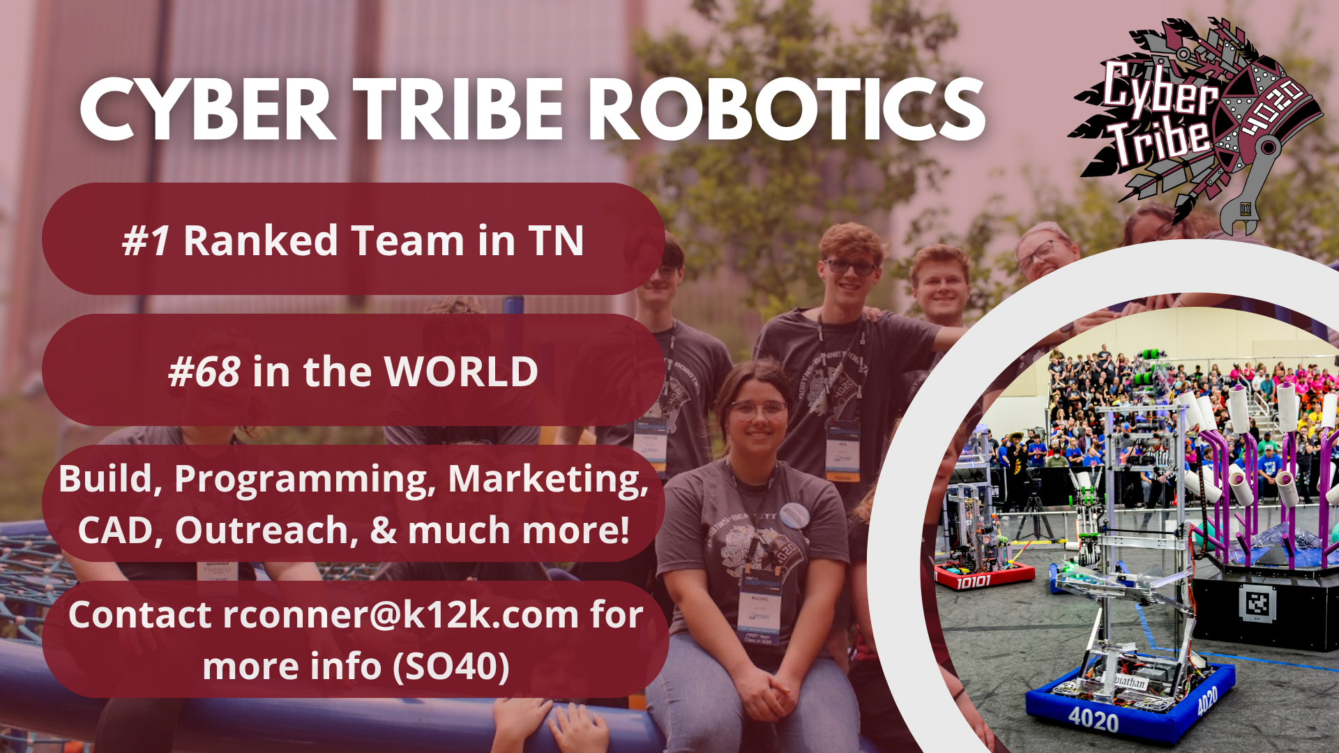 Cyber Tribe Robotics – Clubs & Activities – Dobyns-Bennett High School