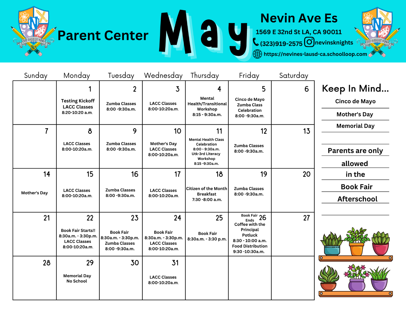 Families/Familias – Families/Familias – Nevin Avenue Elementary