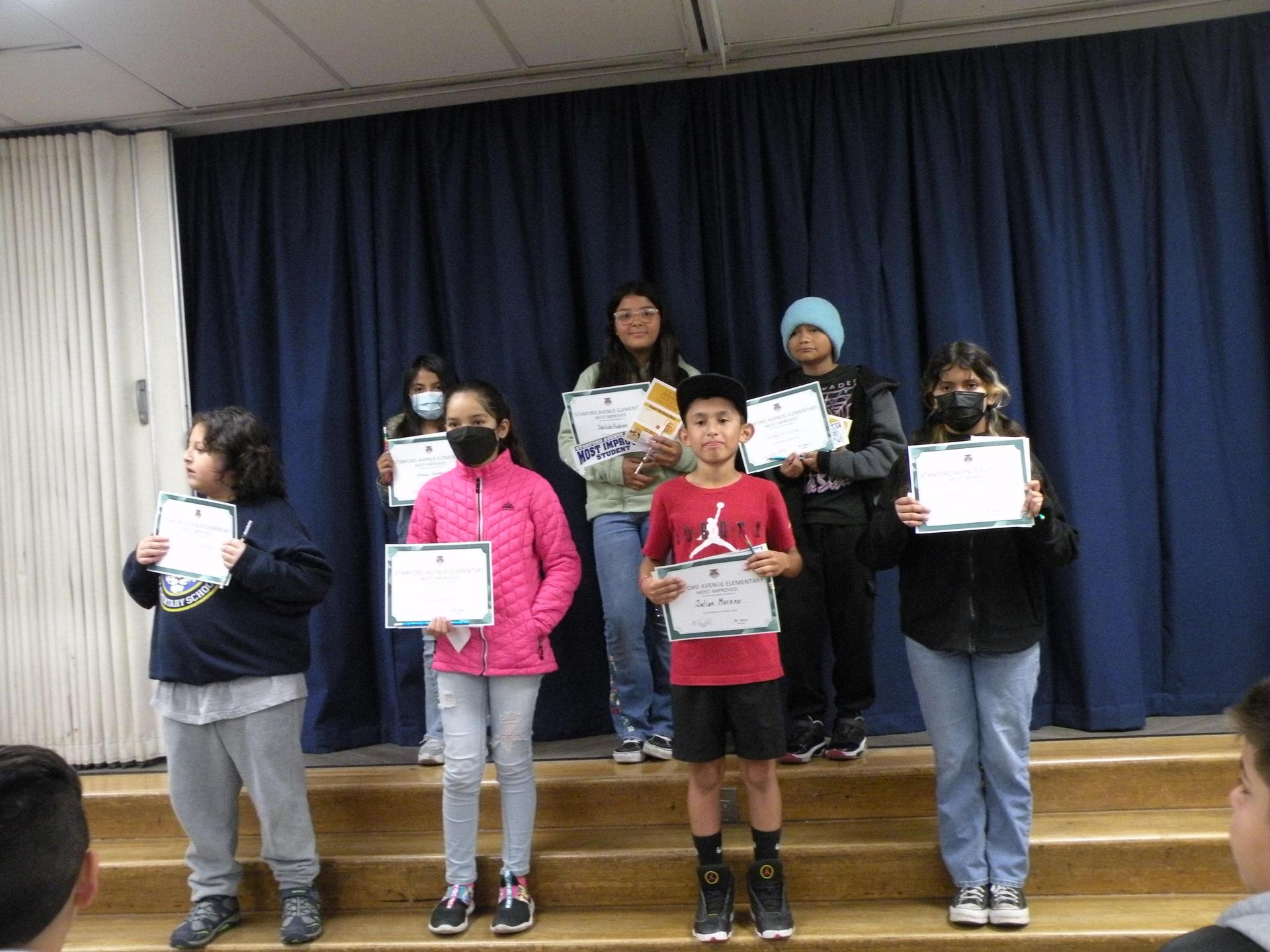 Awards – Students – Stanford Avenue Elementary