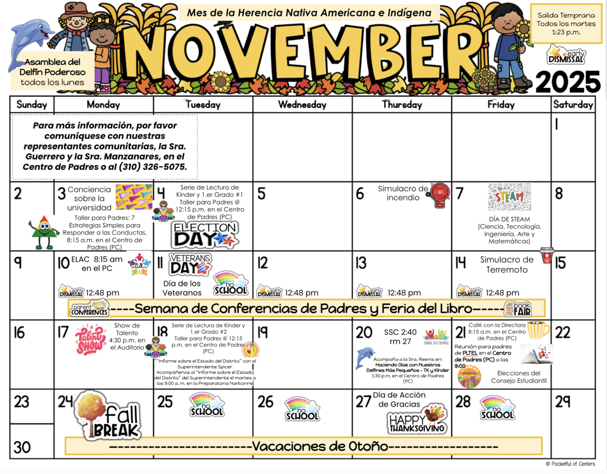 November | Harbor City Elementary STEAM Academy