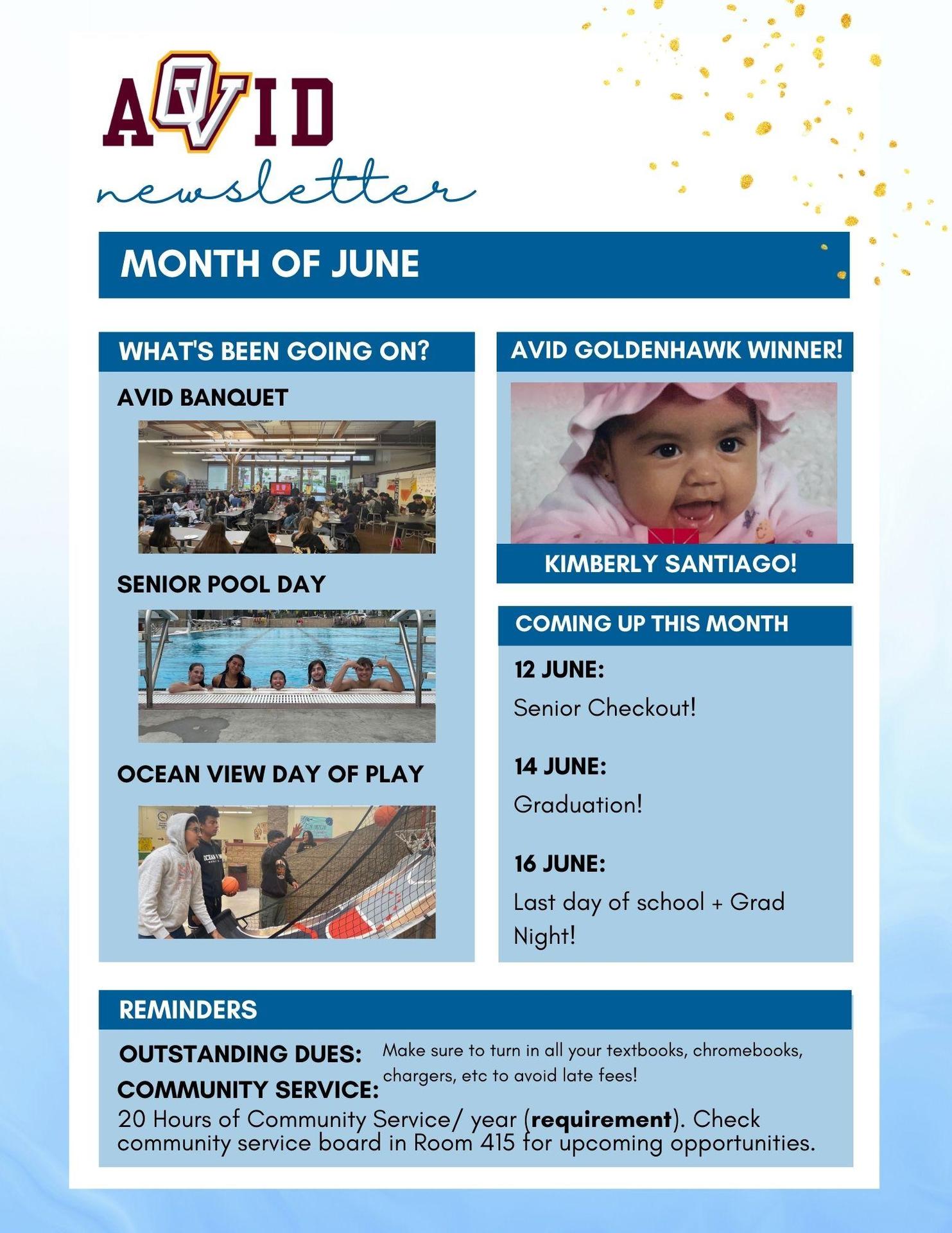 Newsletters – AVID – Ocean View High School