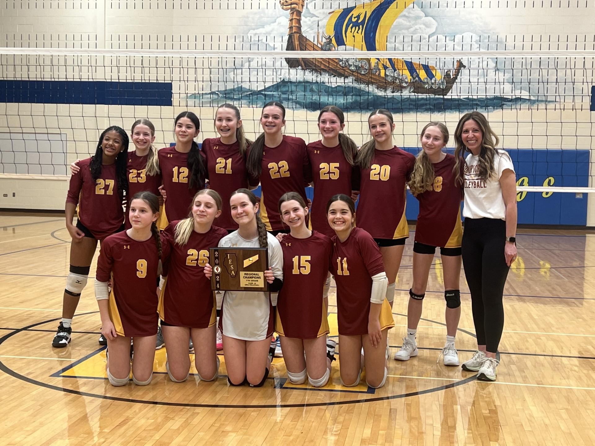 HCMS 7th gr. Volleyball – Katie Roberts – Frankfort School District 157-C