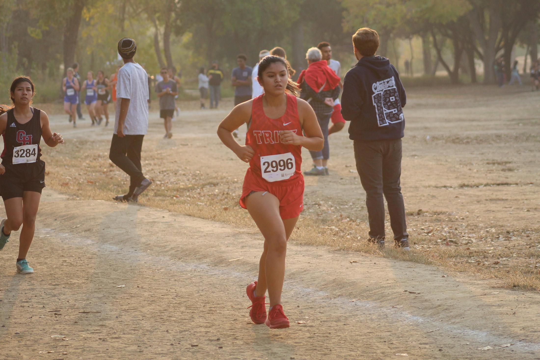 Girl's CIF Central Section D5 Cross Country Championship Race, Woodward Park, Nov. 15, 2018 ...