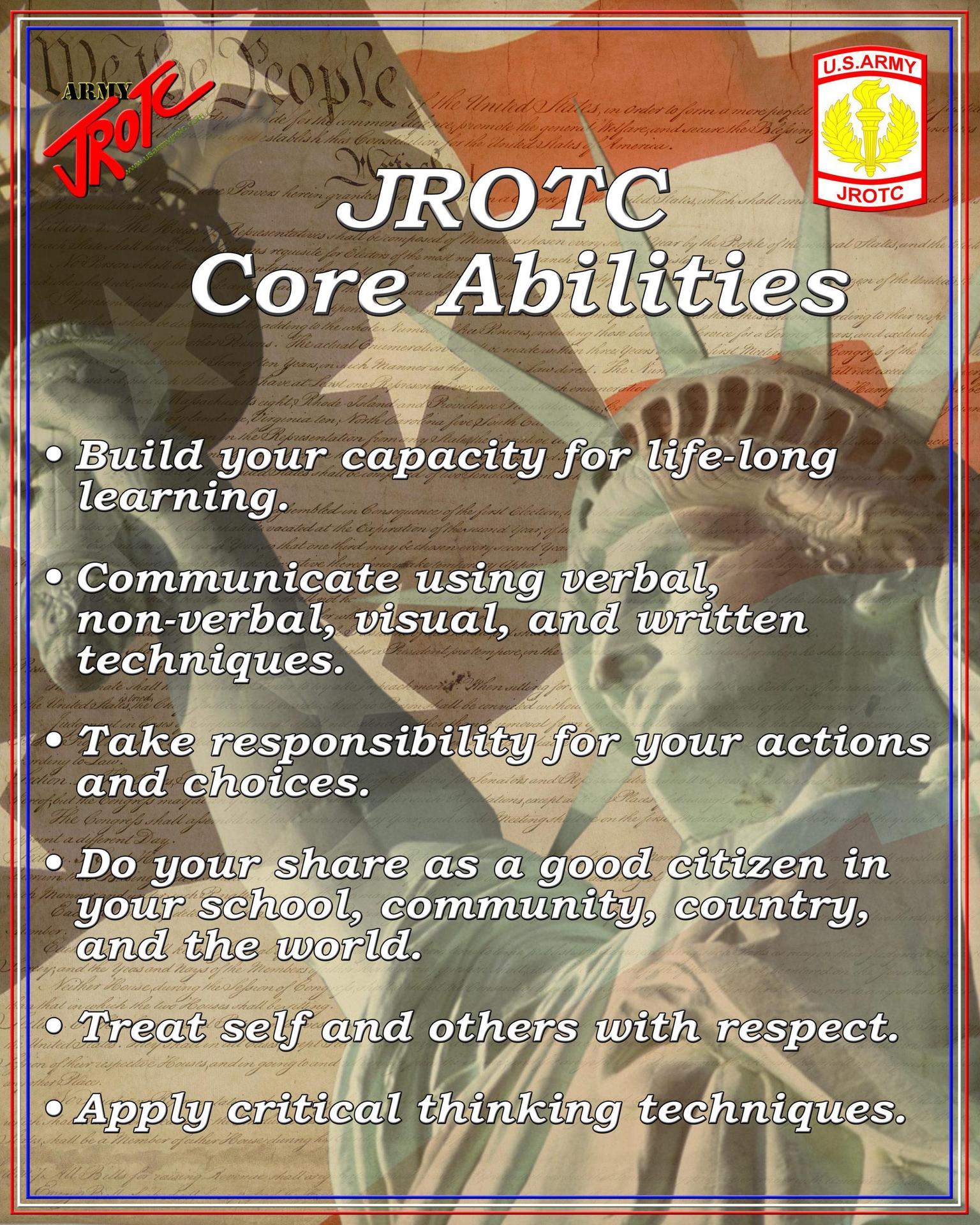 JROTC Core Abilities – JROTC – Center Line High School