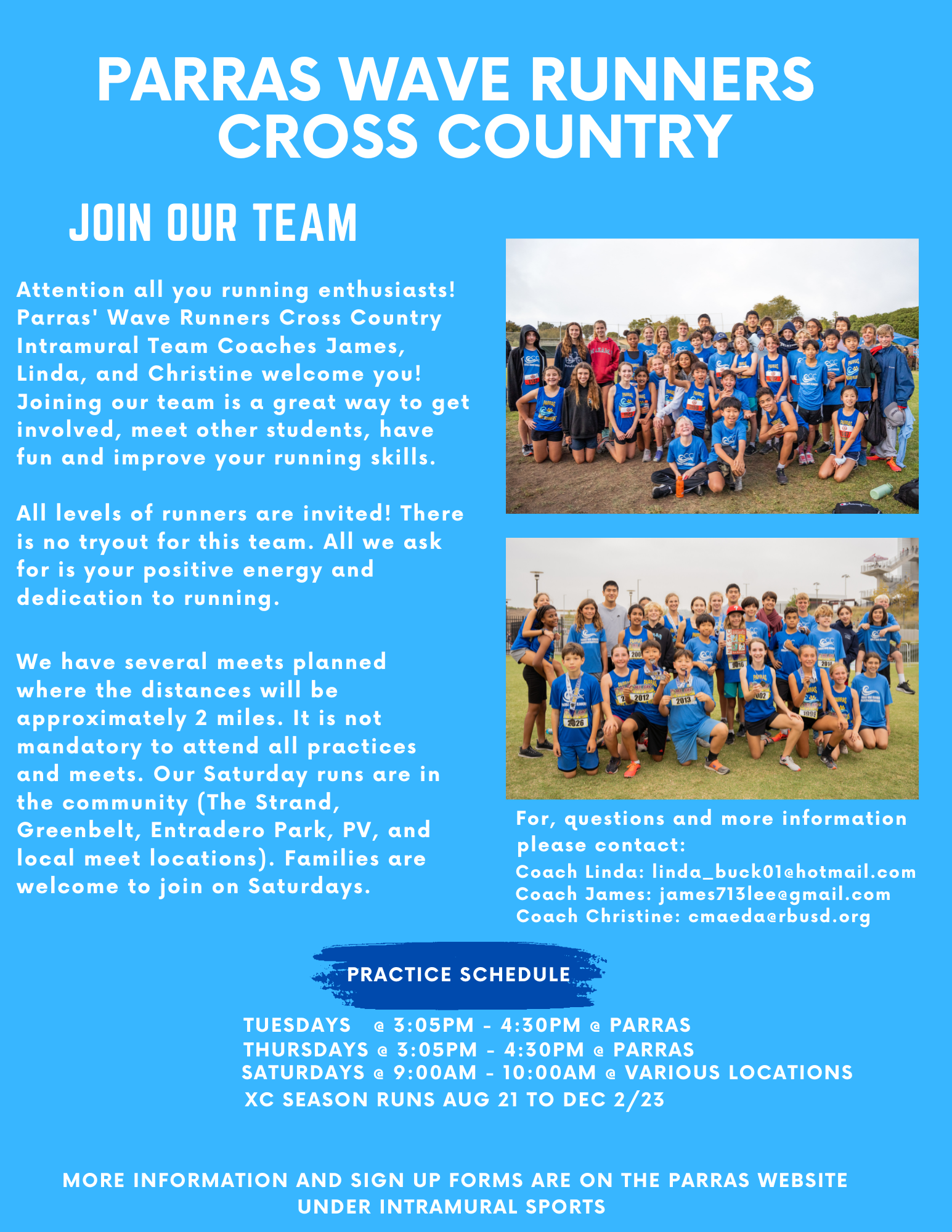 Intramural Sports – Intramural Sports – Parras Middle School