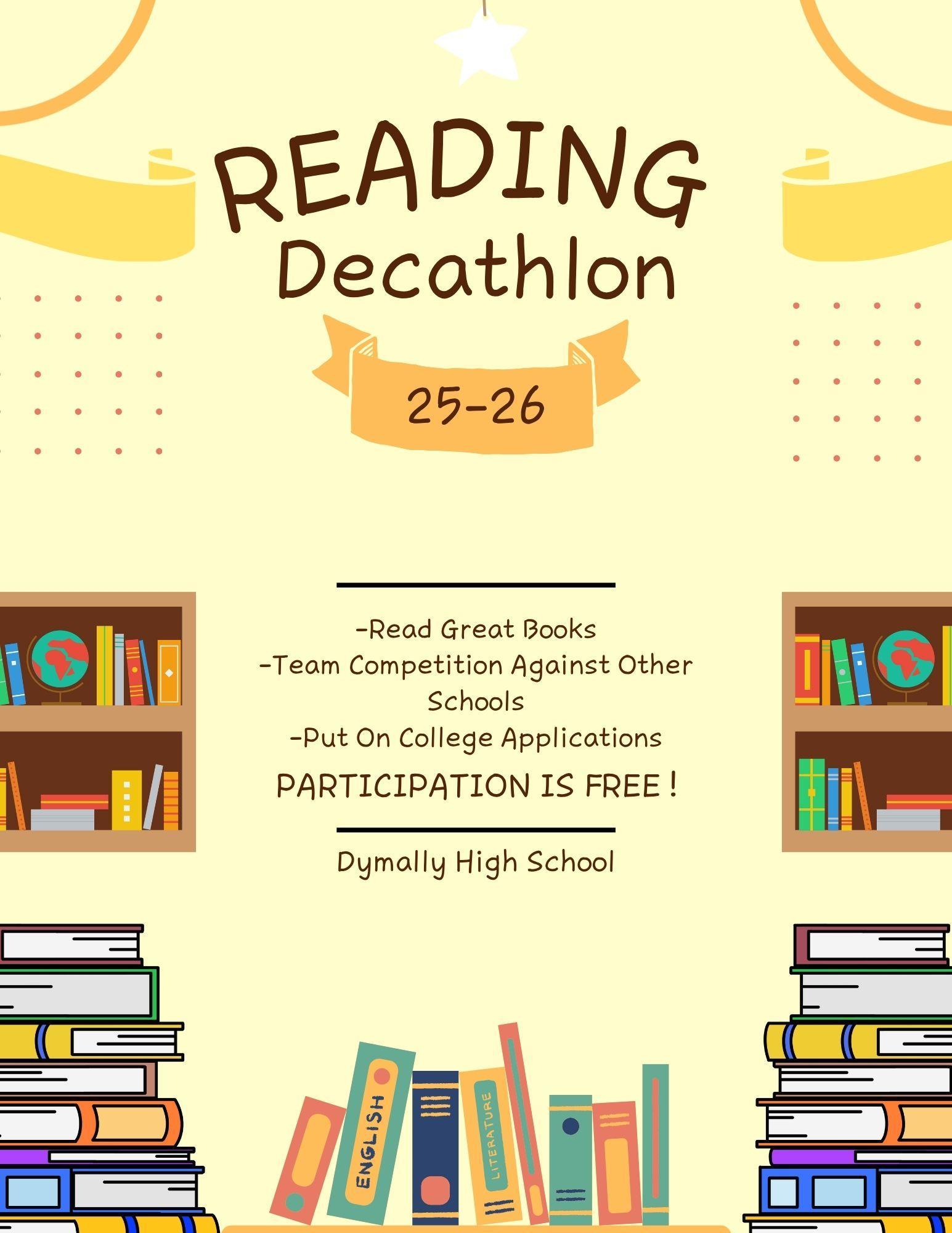 Varsity Reading Decathlon – LIBRARY – Mervyn M. Dymally High School