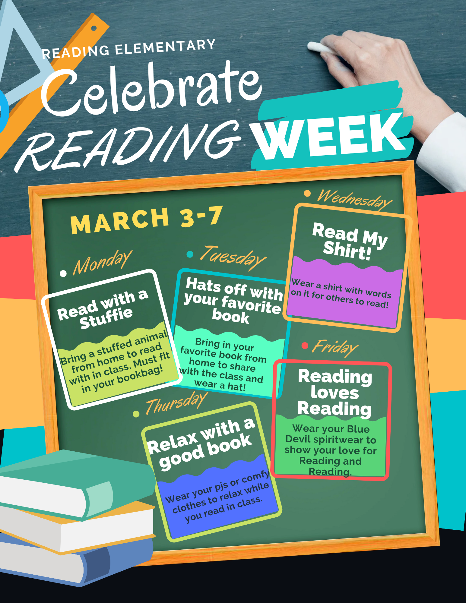 Read Across America Spirit Wear for RES | Reading Community City School ...