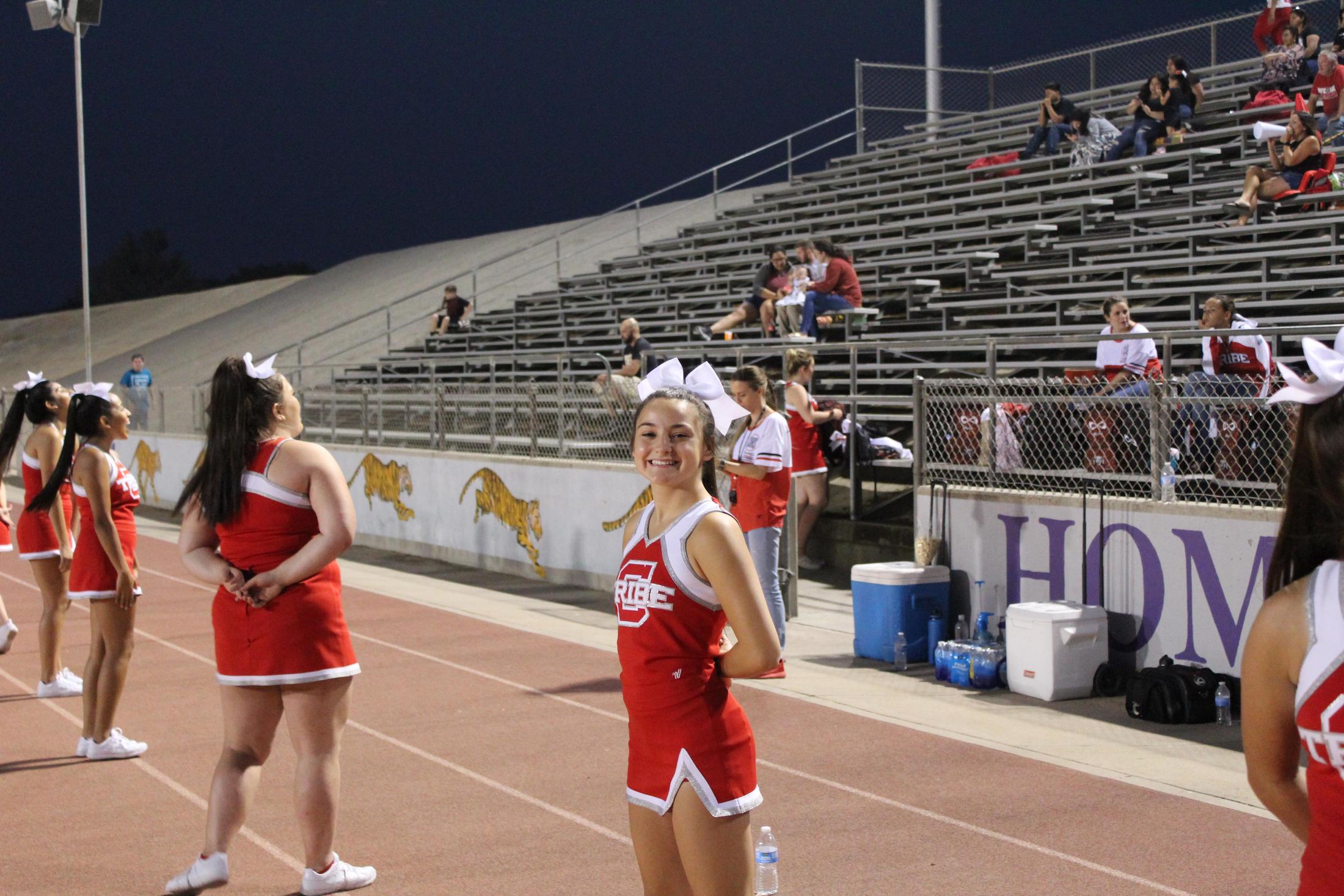 Varsity Cheerleaders at Lemoore, August 24, 2018 – CUHS Videos & Photos ...