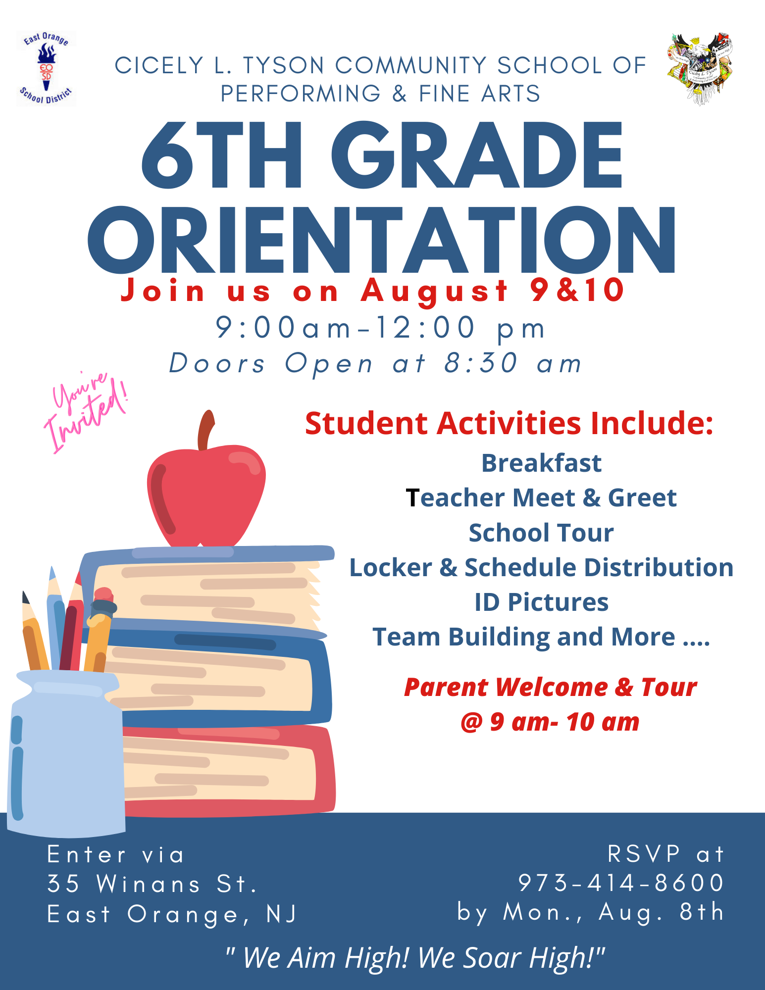 School Orientation Flyer