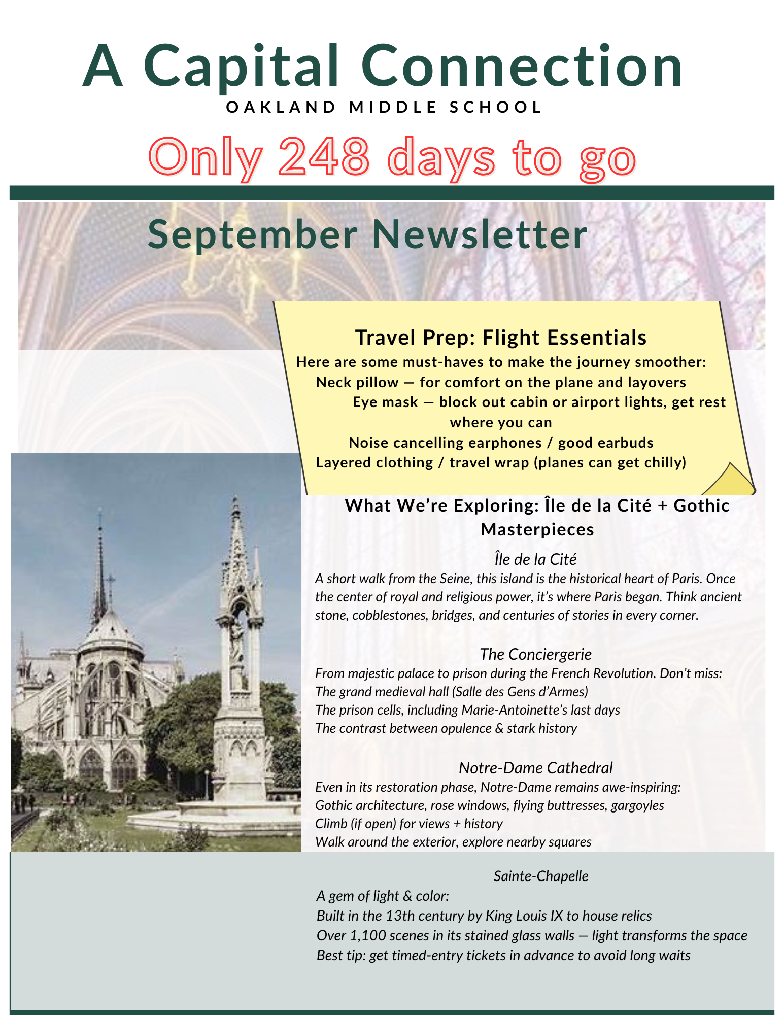 2026 Trip to Europe - A Capital Connection – Dr. Heather Egan – Oakland ...