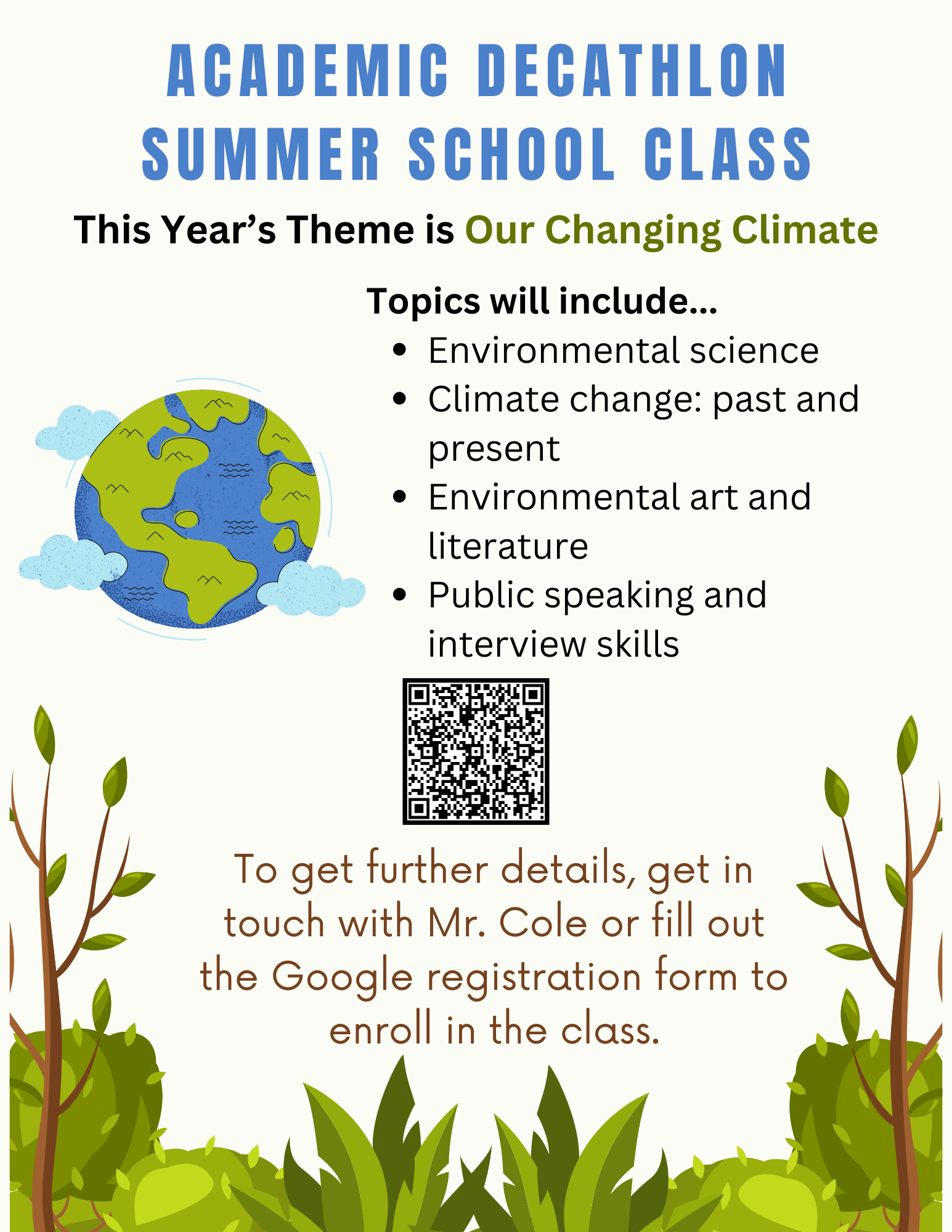 Academic Decathlon - Rowland High School