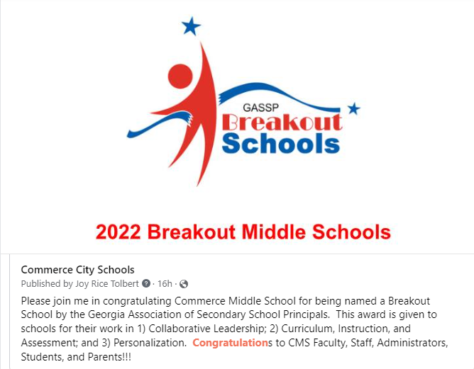 Commerce Middle School