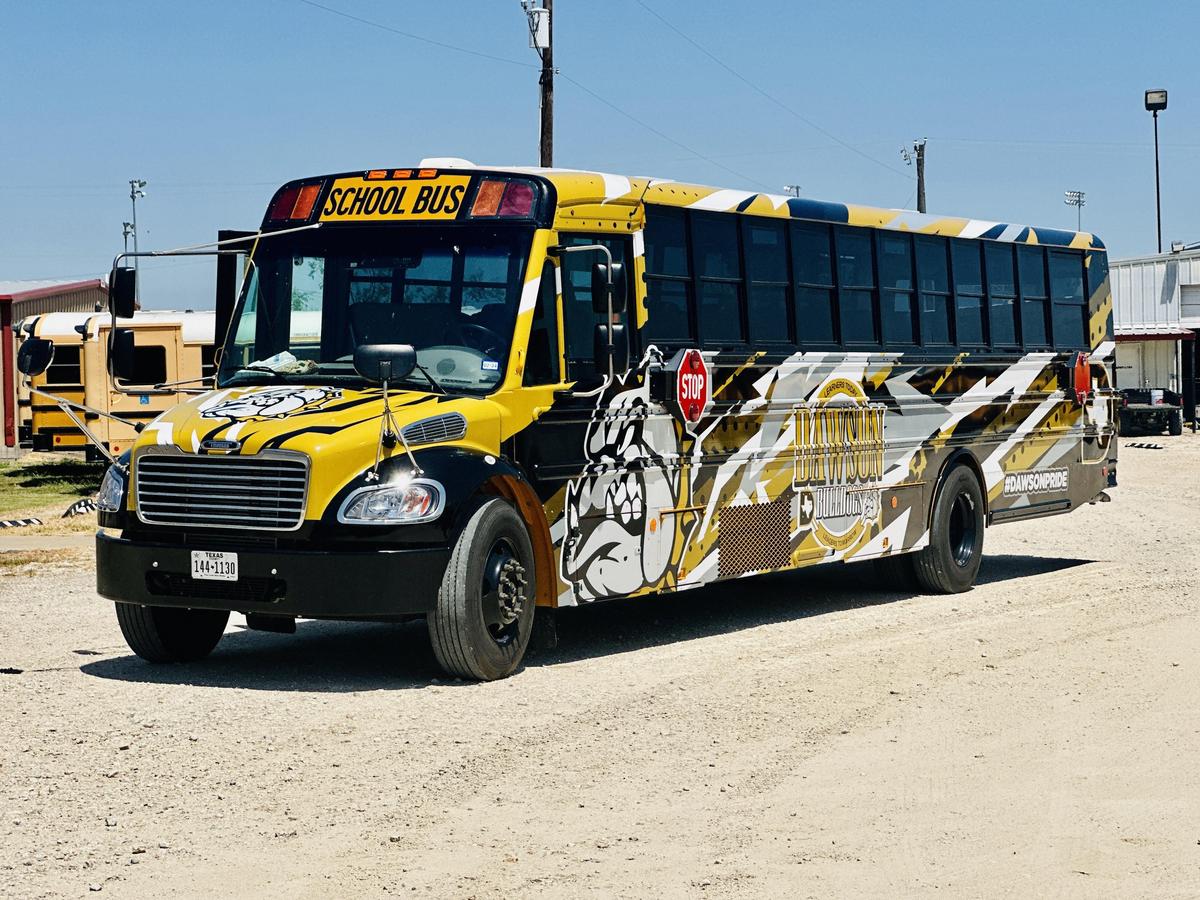 Dawson ISD Adds New Trip Bus To Fleet | Dawson Independent School District