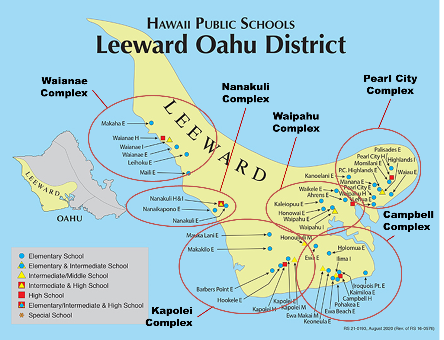 Leeward and Central District School Websites - Websites - Hawai'i Academies