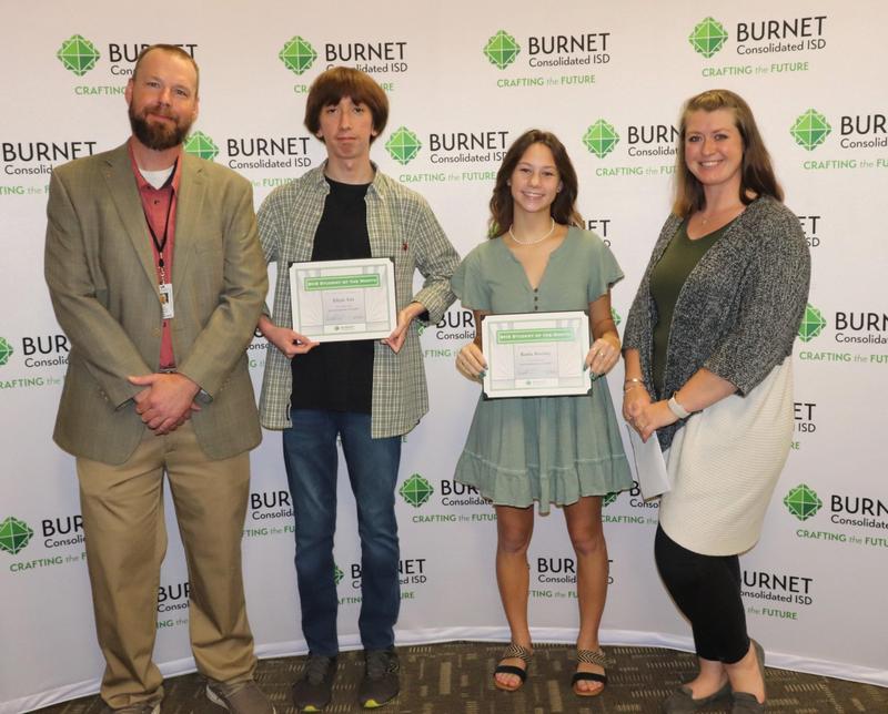 Students of the Month | Burnet Consolidated ISD