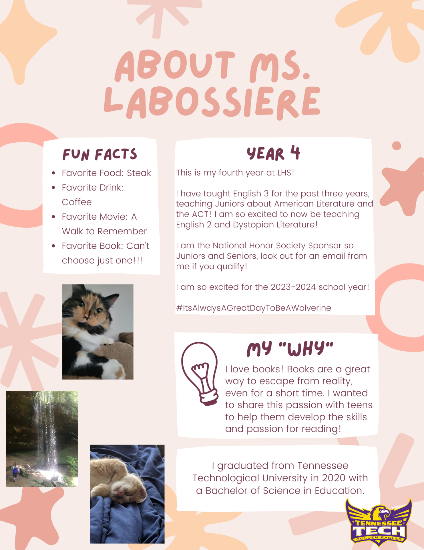 About Ms. LaBossiere! – Autumn LaBossiere – LaVergne High School