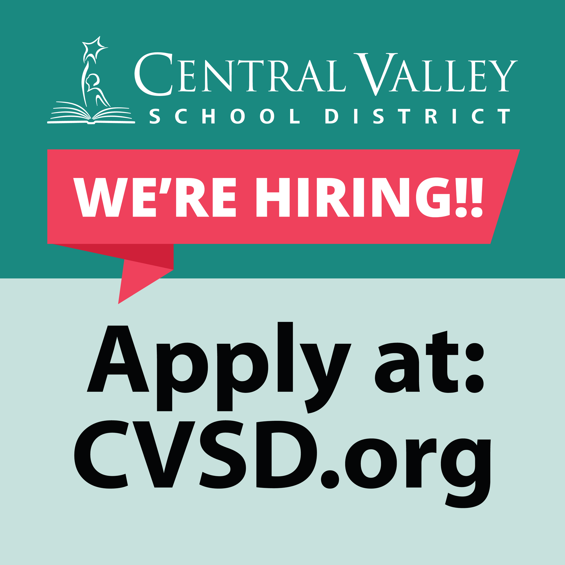 Join Our Substitute Staff - Join Our Team - Central Valley School District