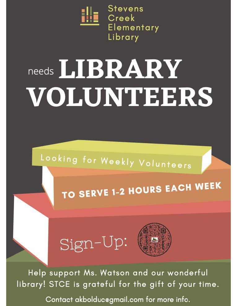 Volunteer Information – PTO – Stevens Creek Elementary School