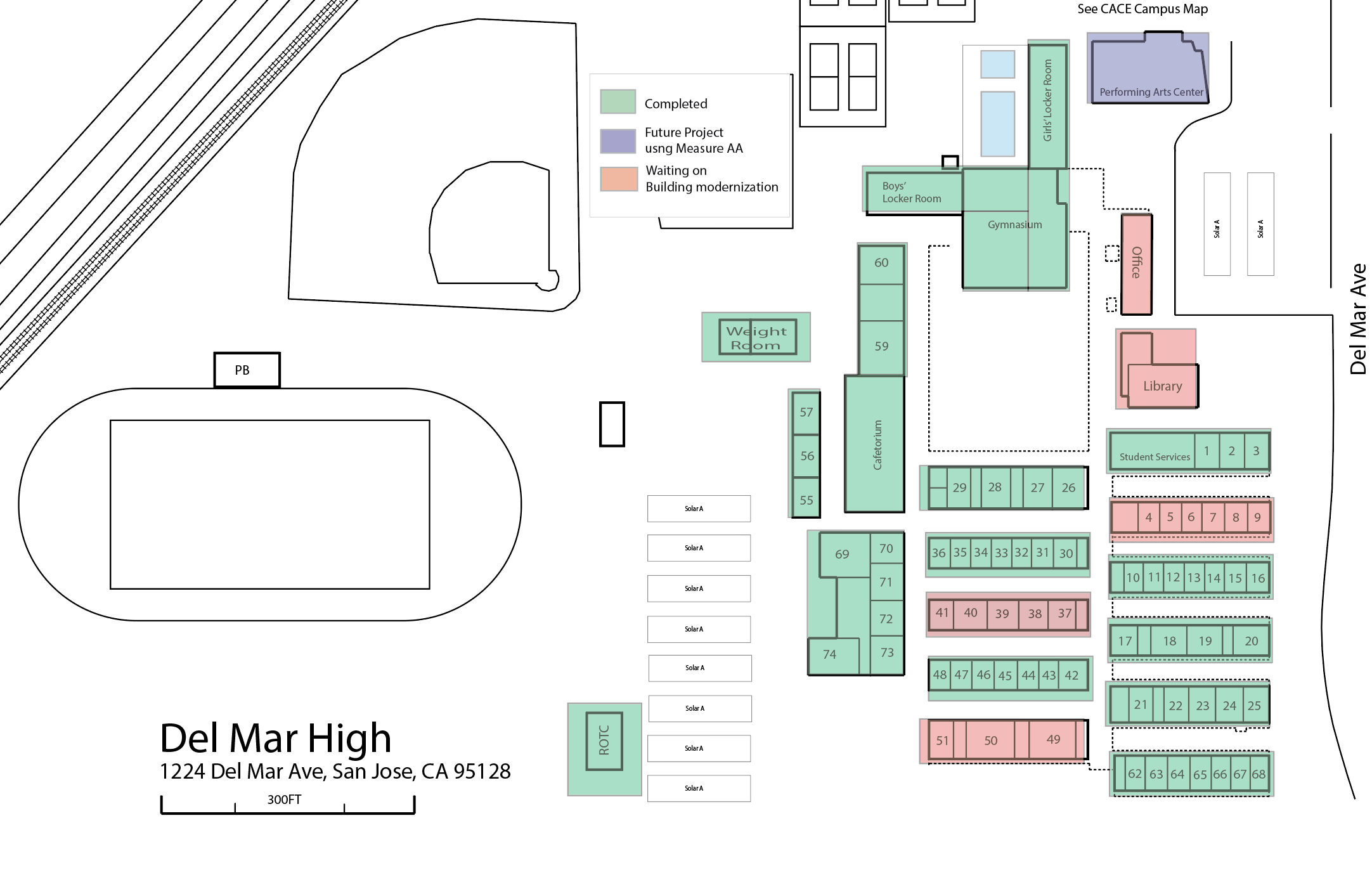 Del Mar College West Campus Map - Map