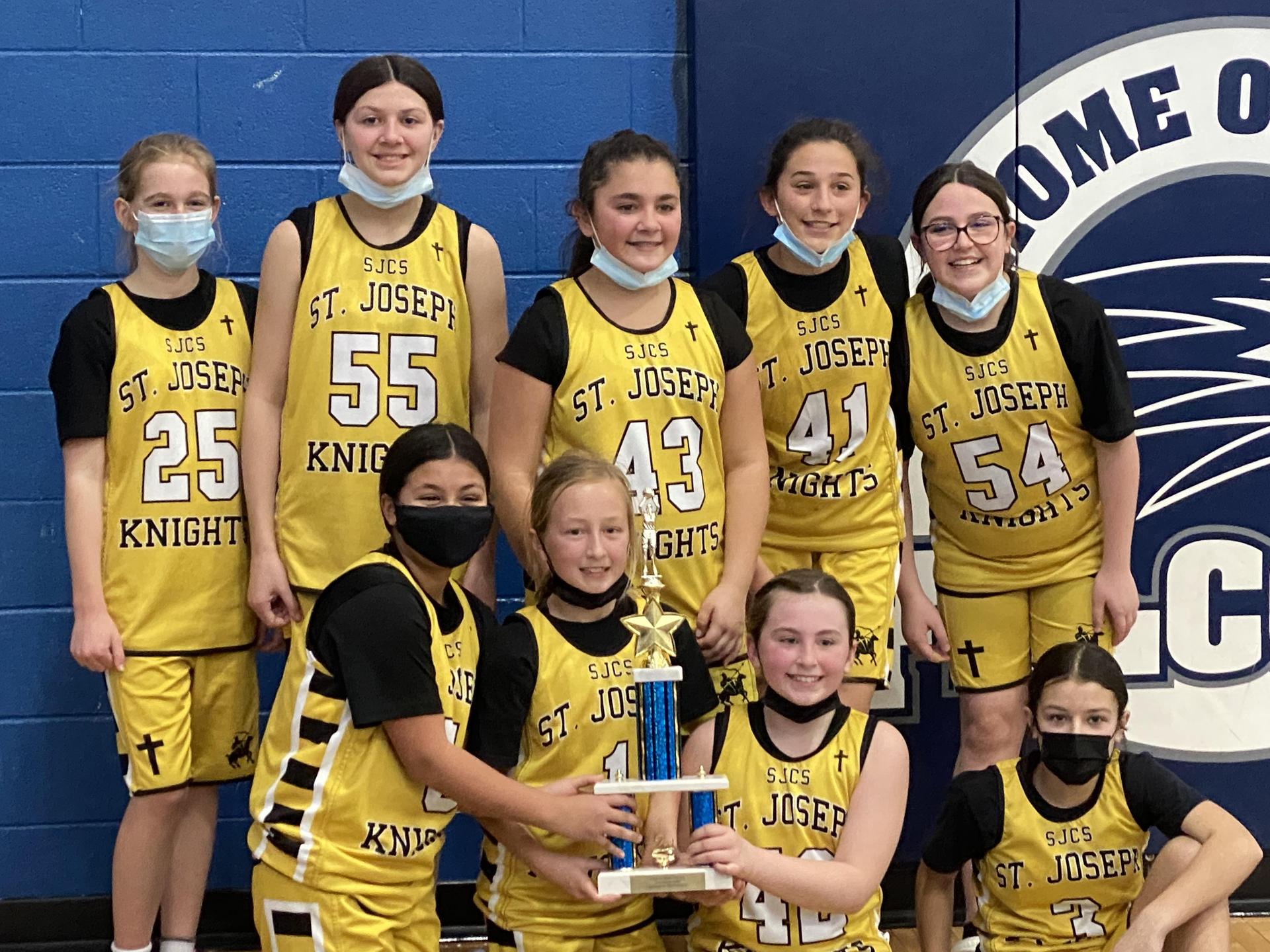 6th Grade - Girls – Basketball – St. Joseph Catholic School