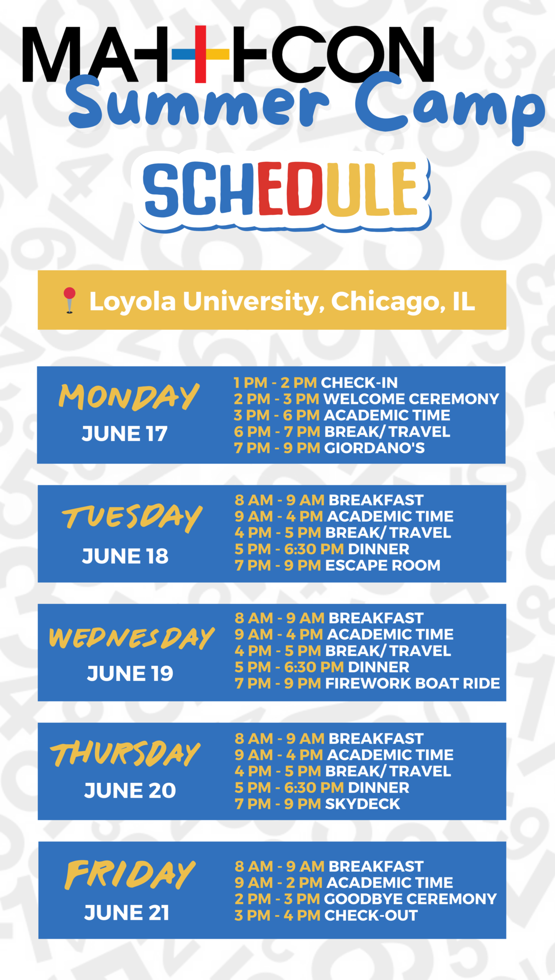 MathCON Summer Camp - MathCON Programs - MathCON