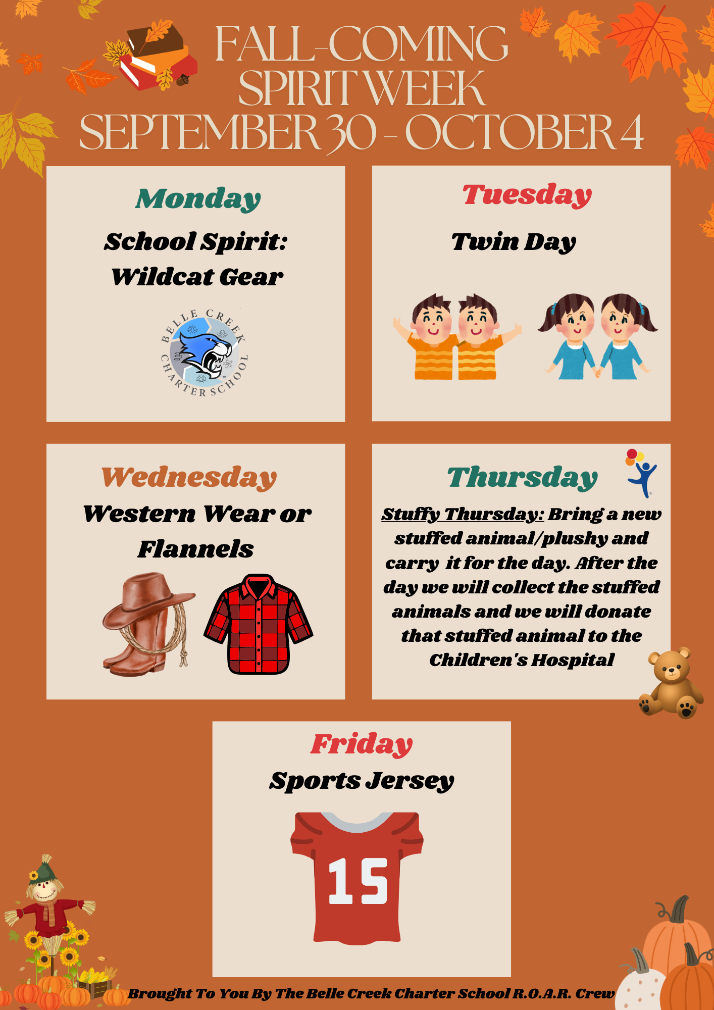 spirit week examples