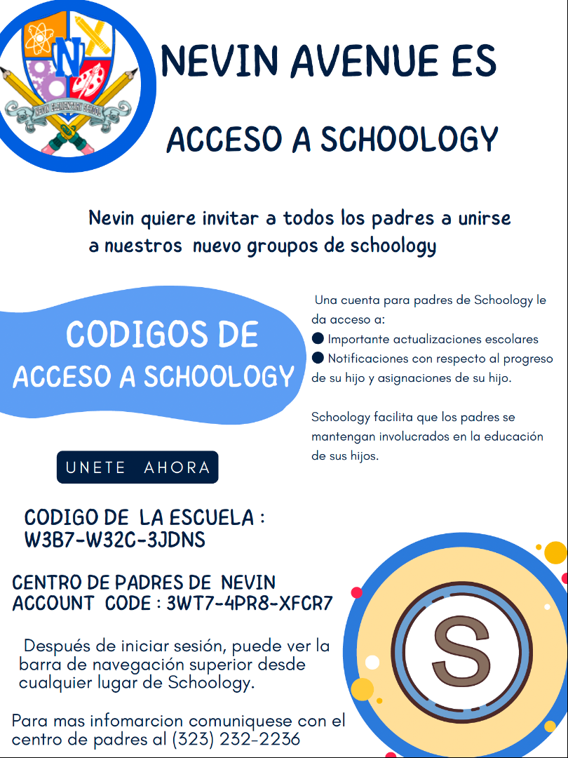 Families/Familias – Families/Familias – Nevin Avenue Elementary