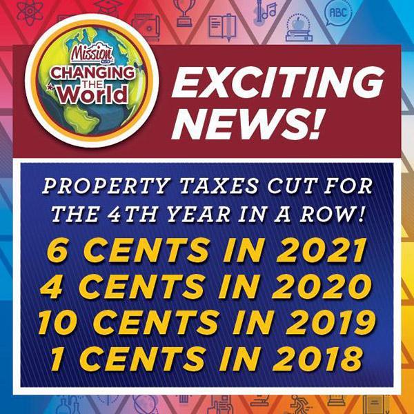 Mission CISD Board Of Trustees Cuts Property Taxes For Fourth Year In A Mission CISD Board Of Trustees Cuts Property Taxes For Fourth Year In A