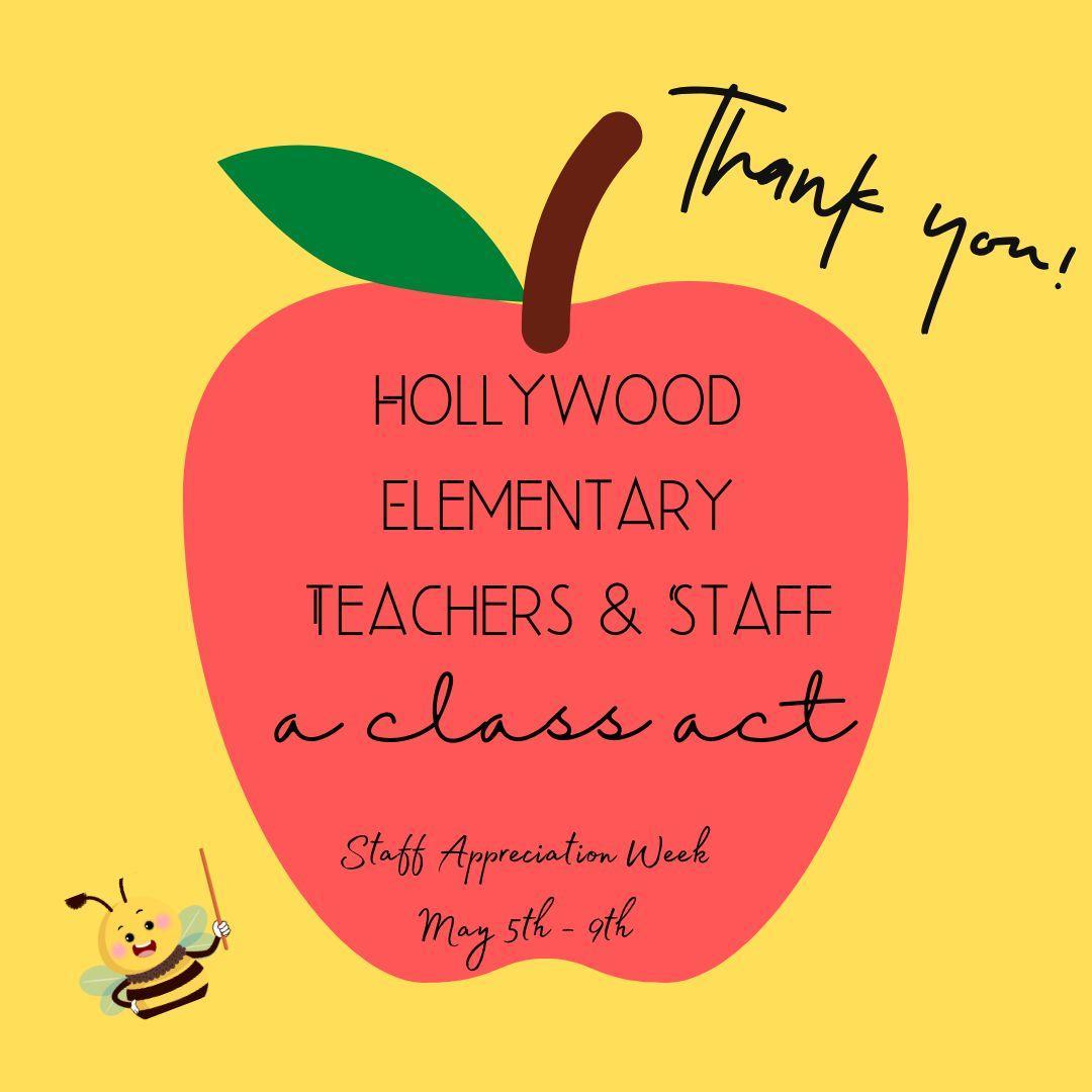 Teacher & Staff Appreciation Week | Hollywood Elementary School