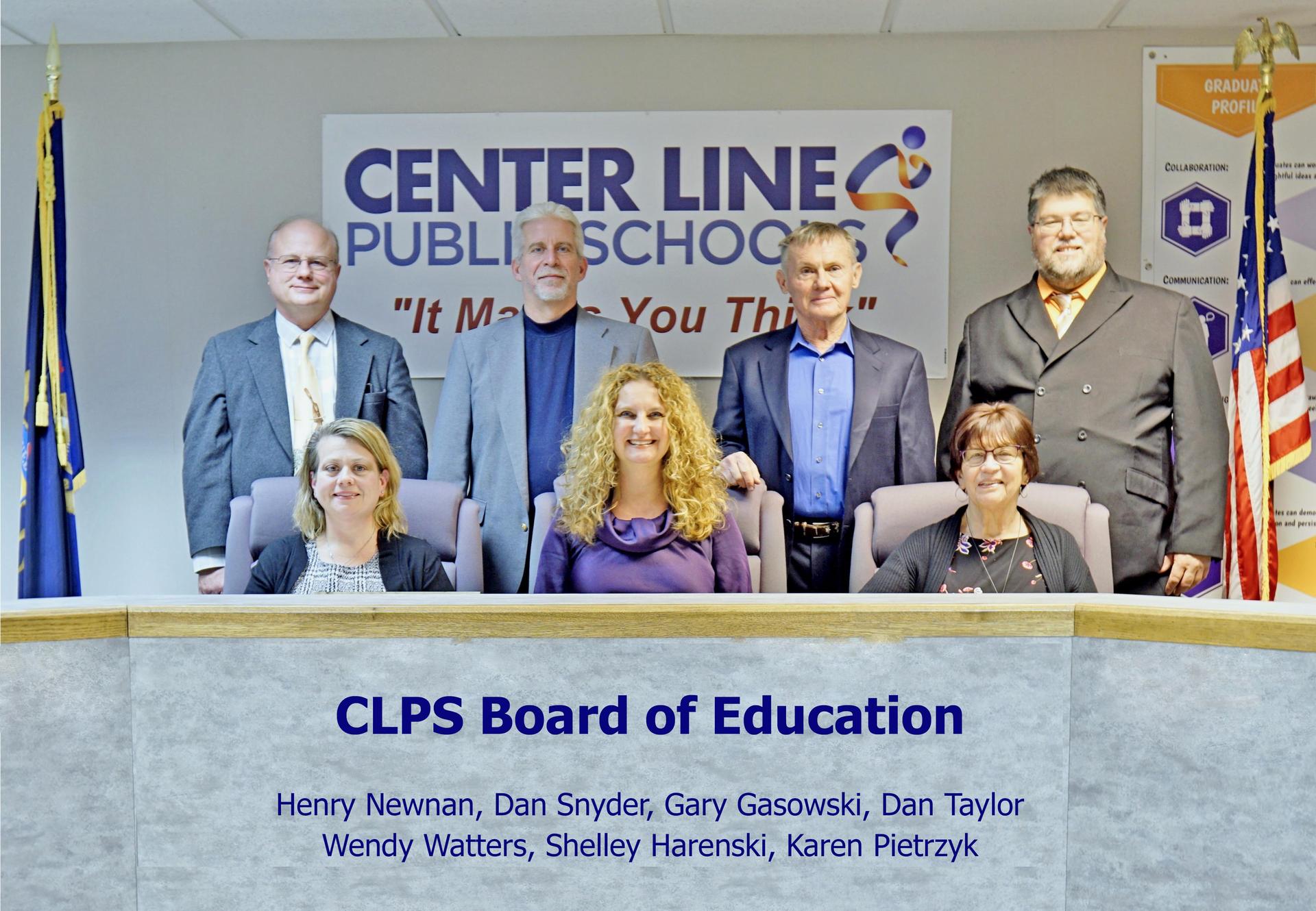 Board Home Page - Board & Committees - Center Line Public Schools
