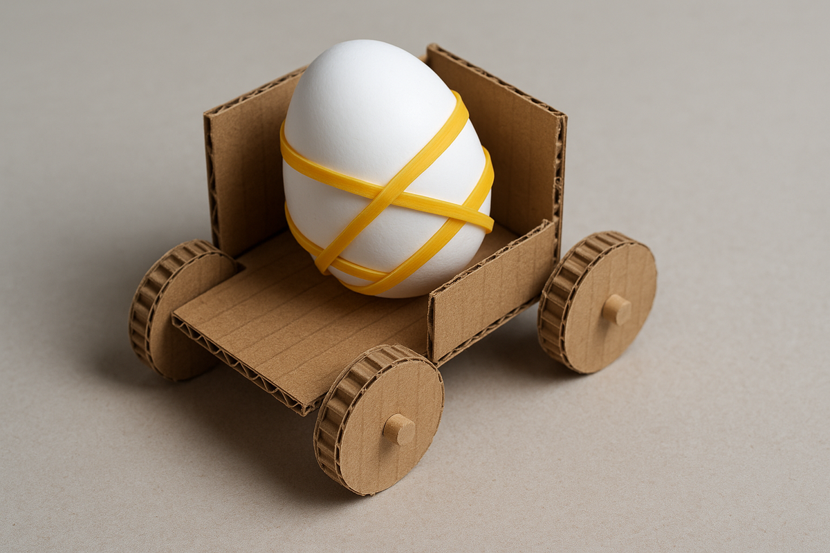 Newton's Laws of Motion Project: Egg Drop and Car Crash Challenge ...