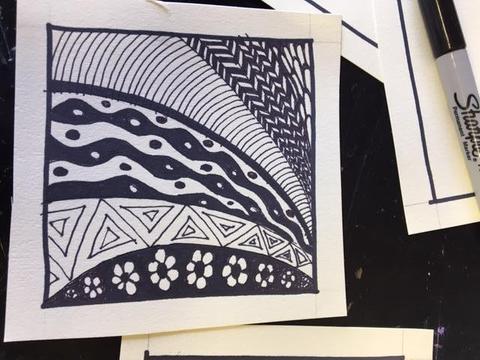 Zentangle – Ms. Kathleen Godiksen – Park City Prep Charter School