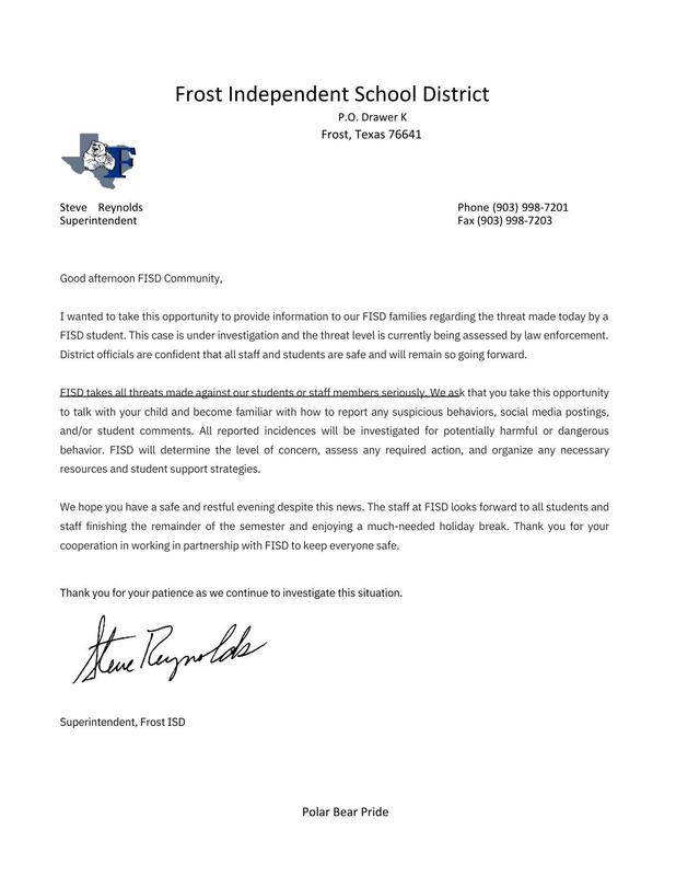 Frost Independent School District