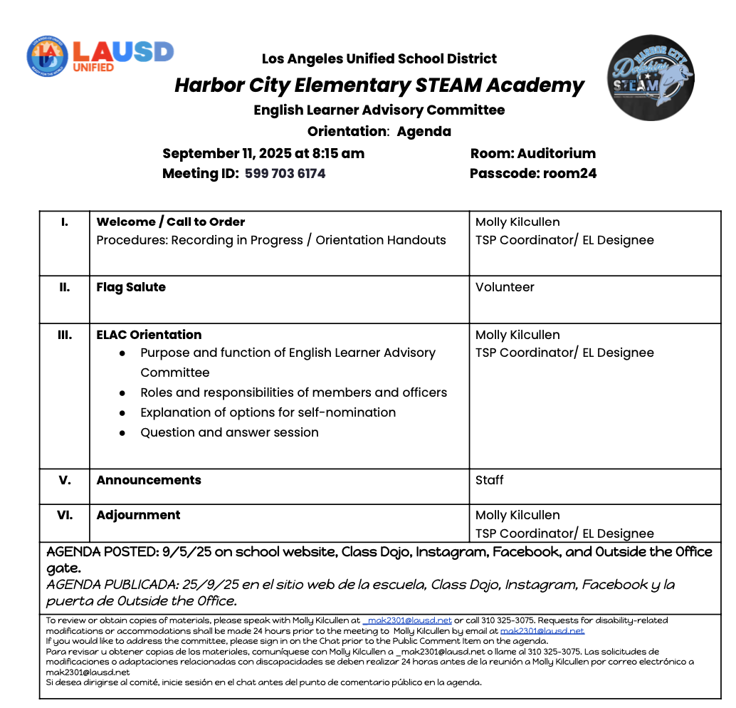 Parent Resources – Resources – Harbor City Elementary STEAM Academy