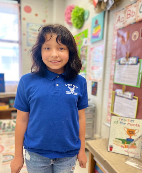 Student Spotlight! – Mrs. Ruby Mendoza – O'Grady Elementary School