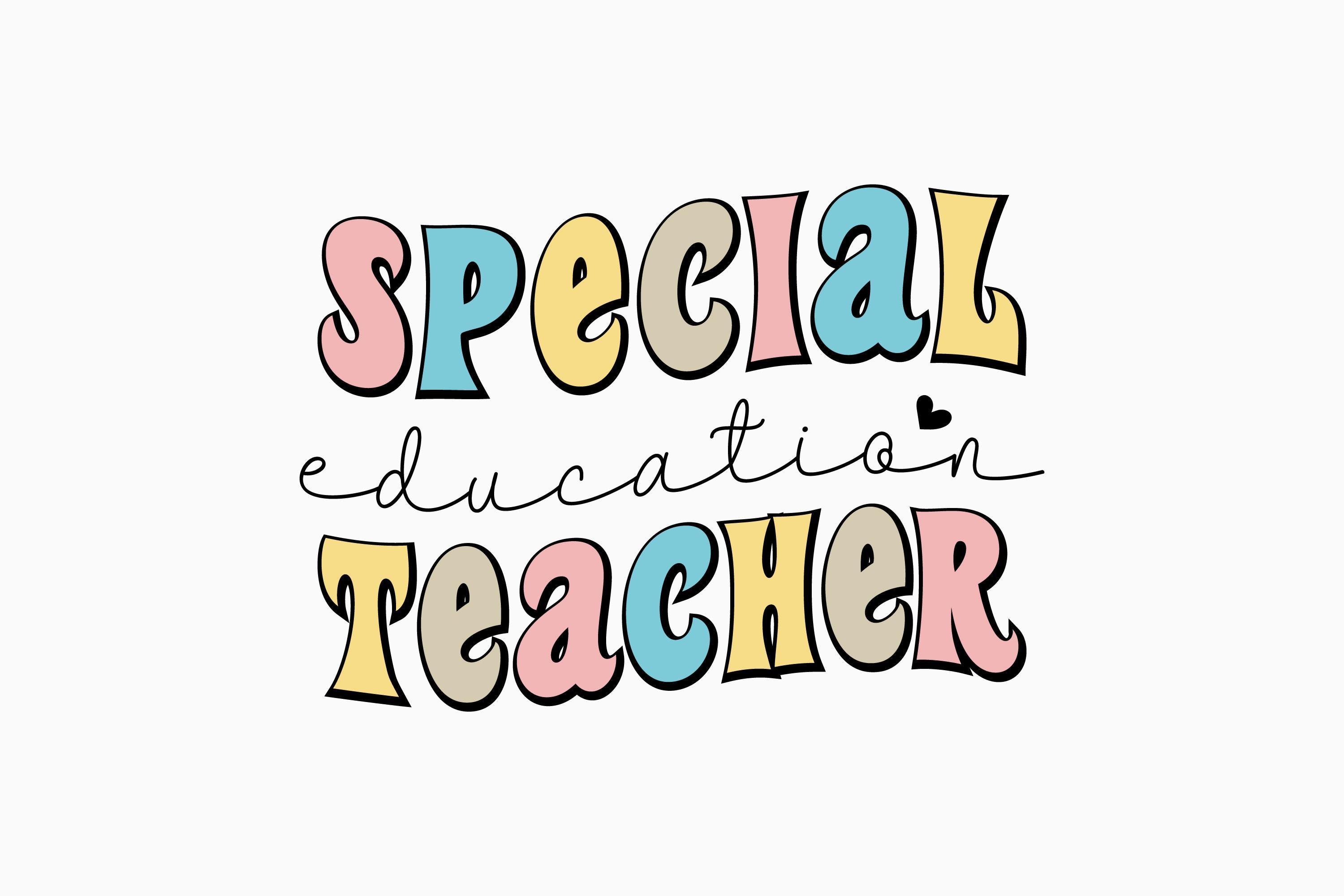 Special Education Teacher Clip Art