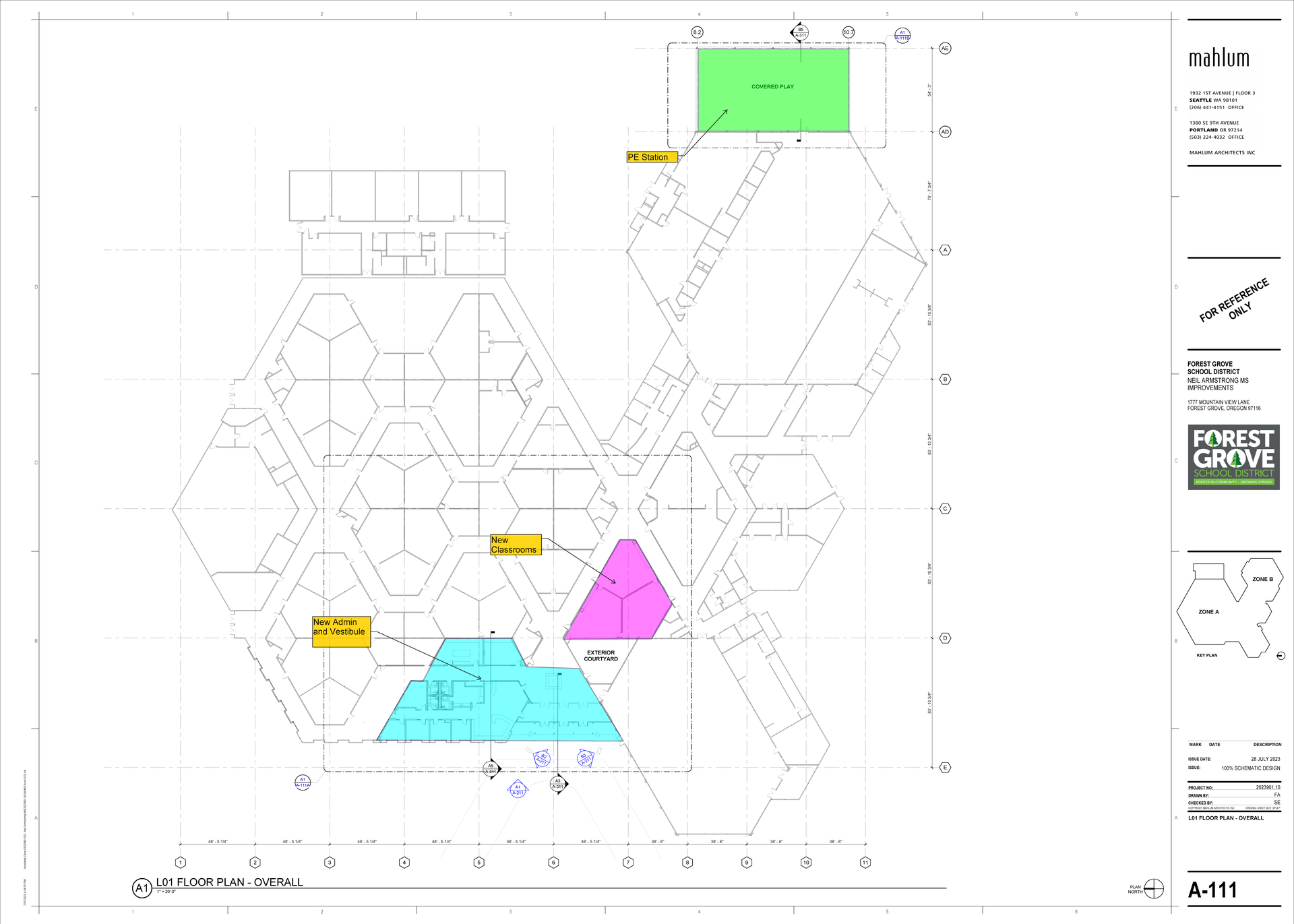 Neil Armstrong Middle School (2024-25) - FGSD 2022 Bond - Forest Grove ...