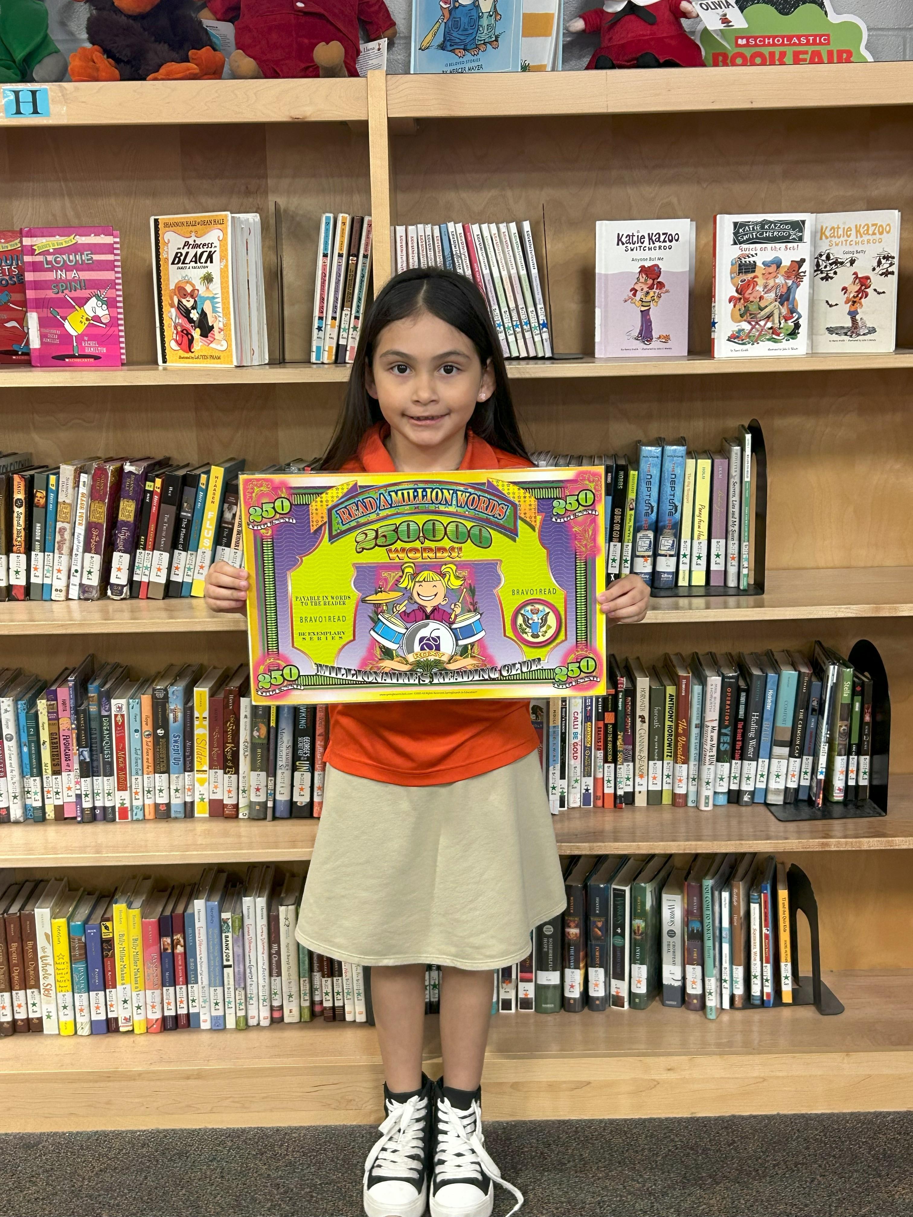 Mini-Millionaire Readers 2024/2025 – Library – Crawford Elementary