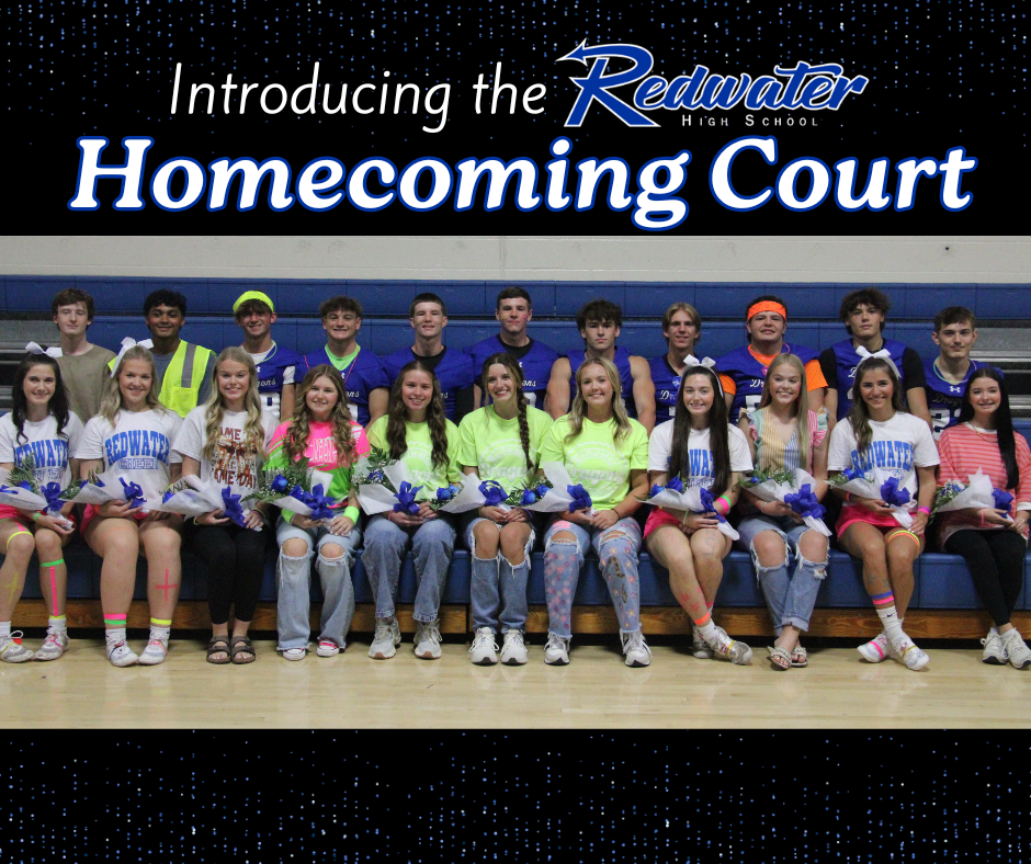 Redwater ISD Announces 2025 Homecoming Court | Redwater Independent School District