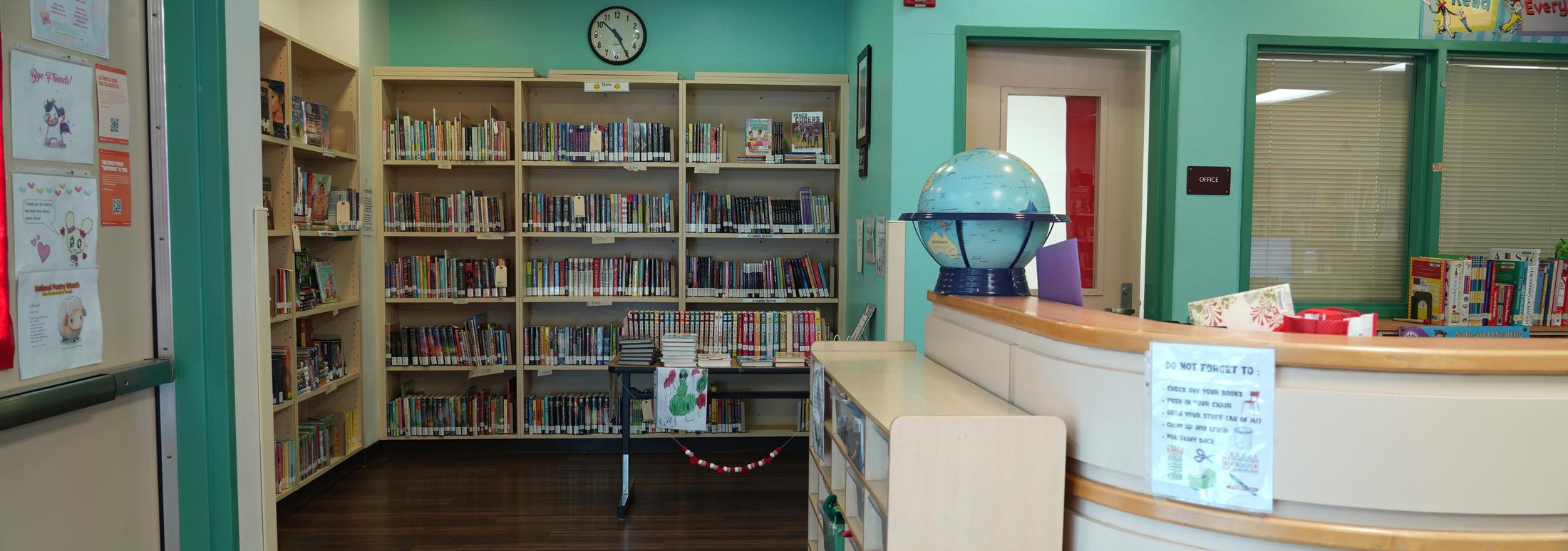 Library – Our School – Hollywood Elementary School