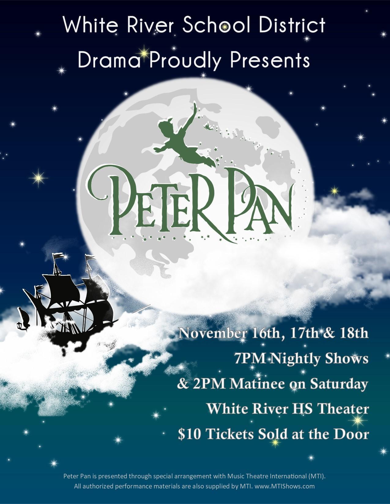 Peter Pan Play Poster