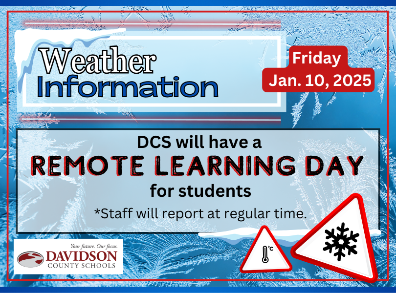Remote Learning Day | South Davidson Middle and High School