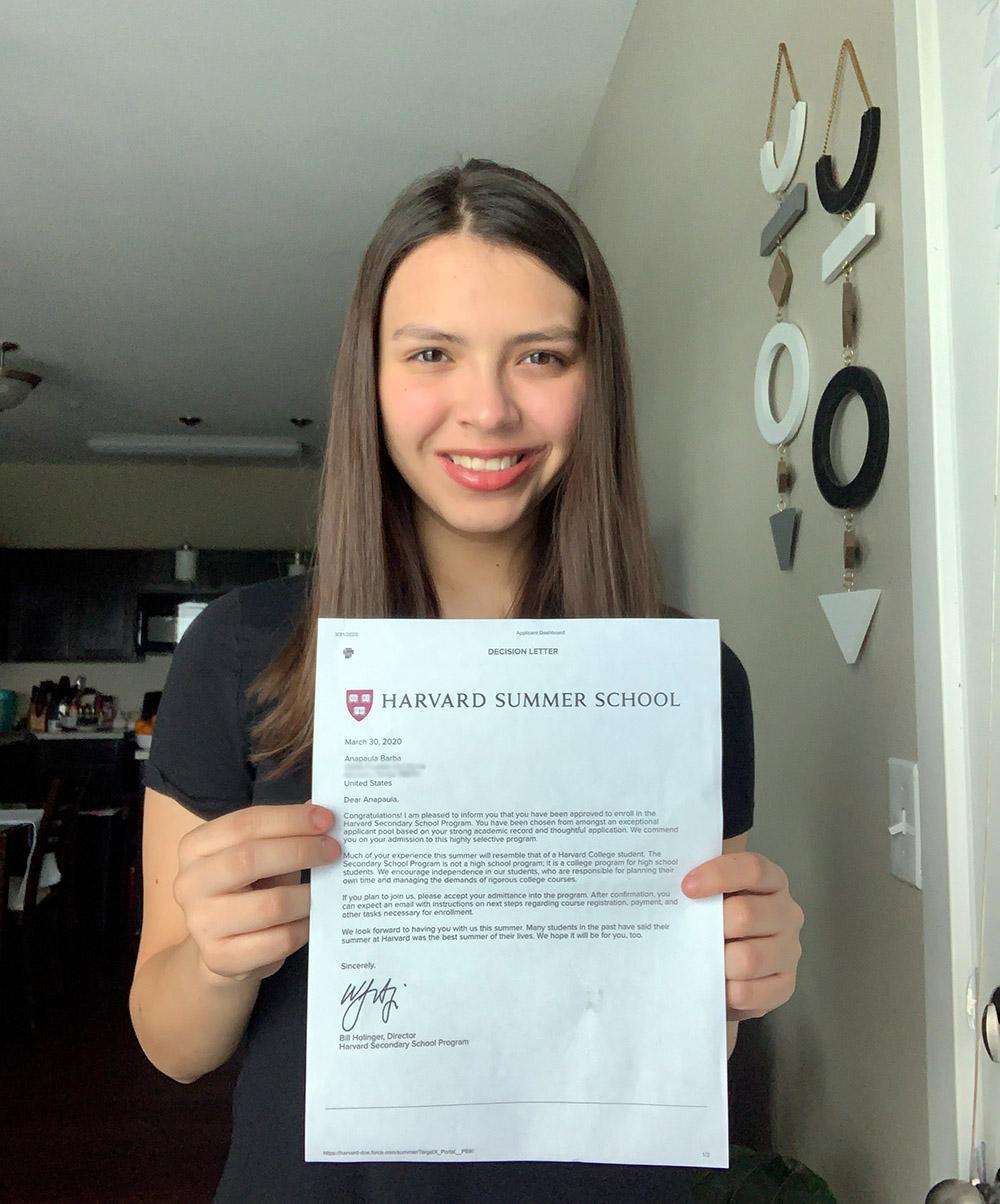 Second MCHS Student Accepted To Harvard Summer Program Mission Second MCHS Student Accepted To Harvard Summer Program Mission