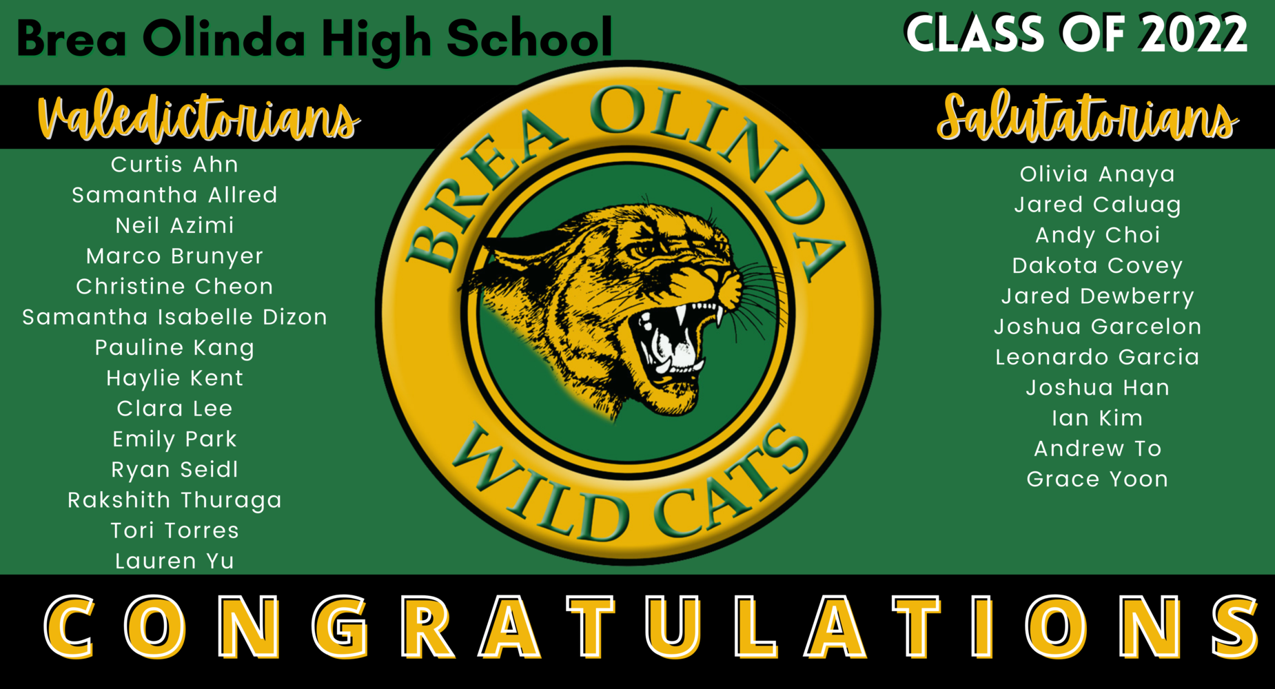 Brea Olinda High School