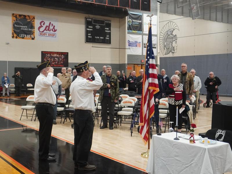 TKHS Honors Veterans with Community Program | Thornapple Kellogg Schools