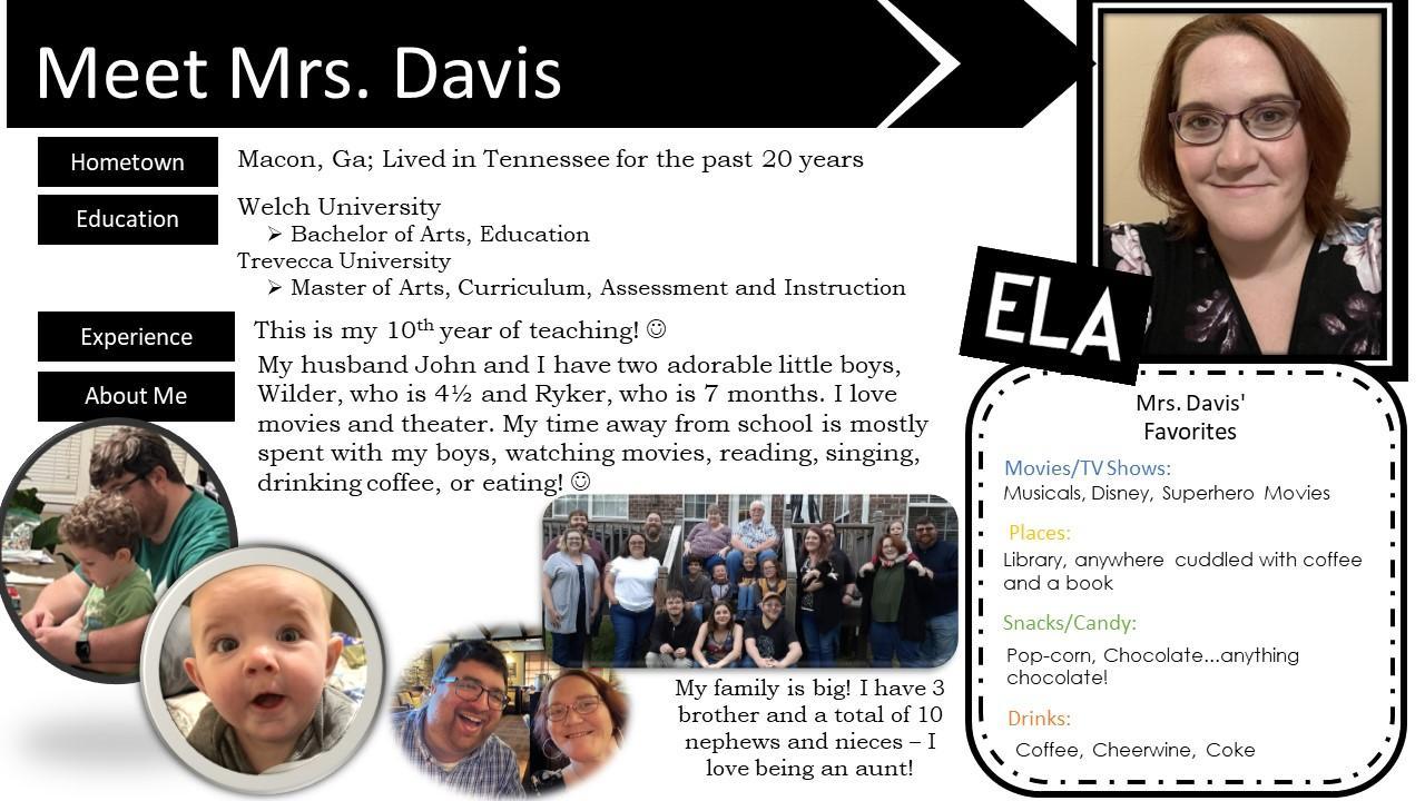 Meet Mrs. Davis – Katie Davis – Rocky Fork Middle School