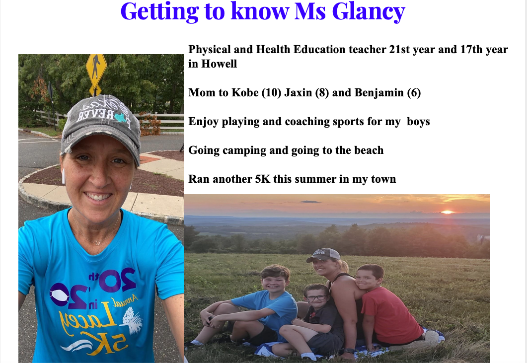 Getting to know Ms Glancy – Megan Glancy – Middle School North