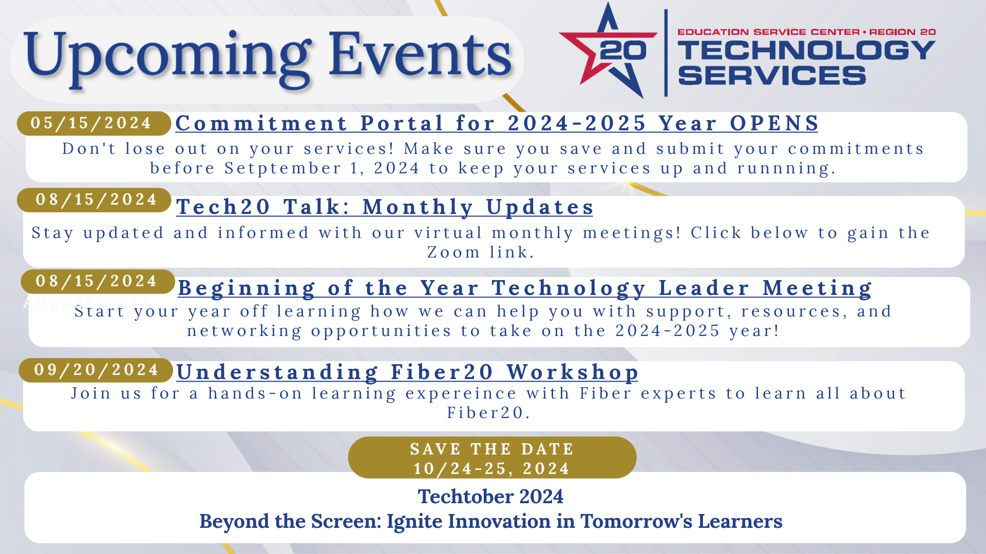 Technology Services - ESC Region 20